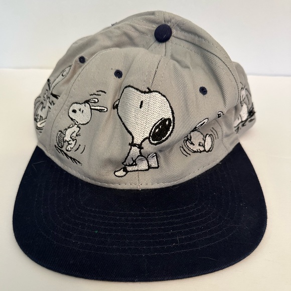 Head Start | Accessories | Vintage 9s Peanuts Snoopy Snapback Hat ...